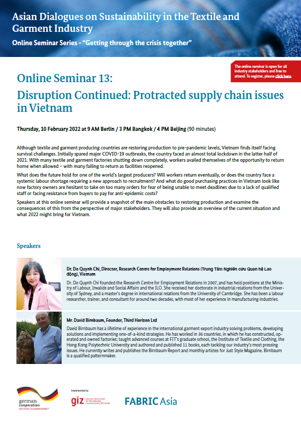 Disruption Continued: Protracted supply chain issues in Vietnam — Asia ...